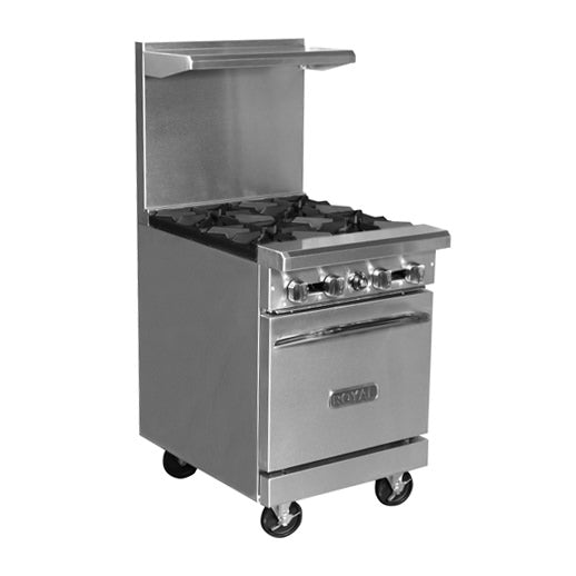 Royal RR-4 24" Propane Gas Range With 4 Open Burner – Vortex Restaurant ...