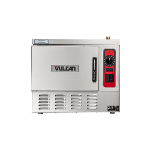 Vulcan C24EA3-LWE 3 Pan Electric Countertop Convection Steamer - 3Ph ...